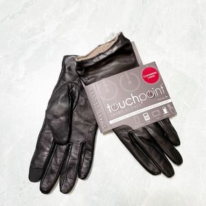 Fownes Brothers | Accessories | Fownes Bros Black Genuine Leather ...